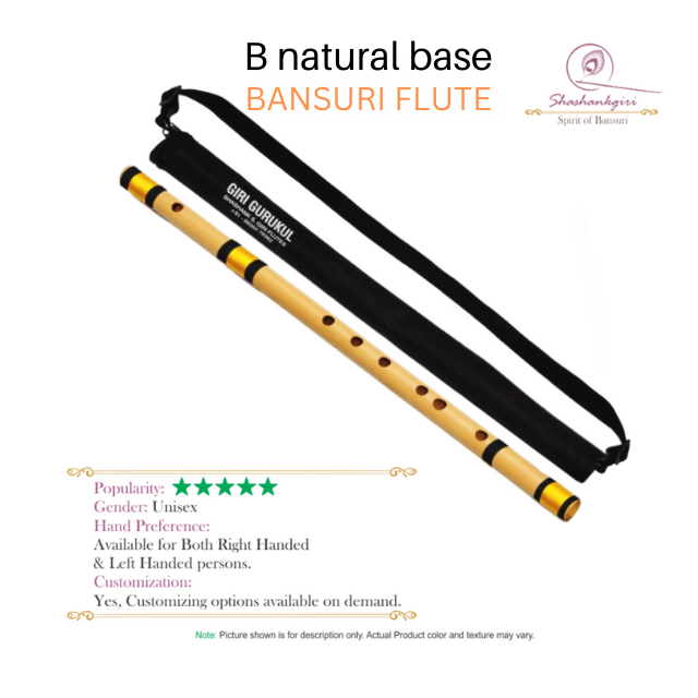 B natural base bansuri – Shashank S Giri