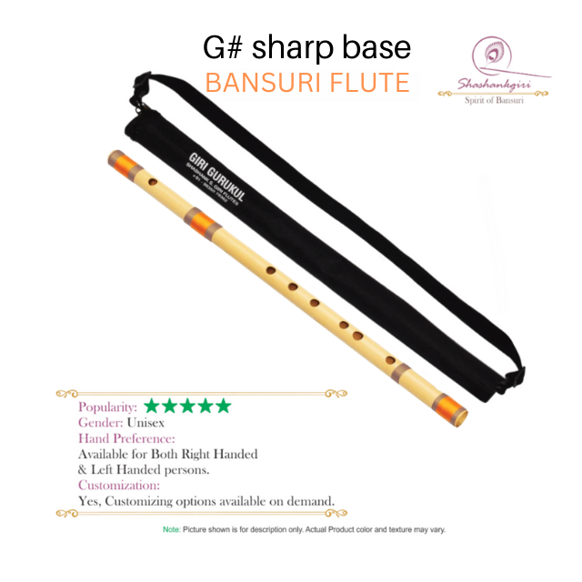 G# sharp base bansuri – Shashank S Giri